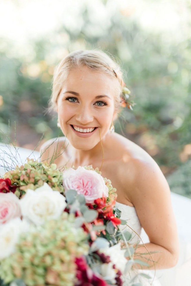Elegant Marsala + Gold Farm Wedding {Debbie Lourens Photography}