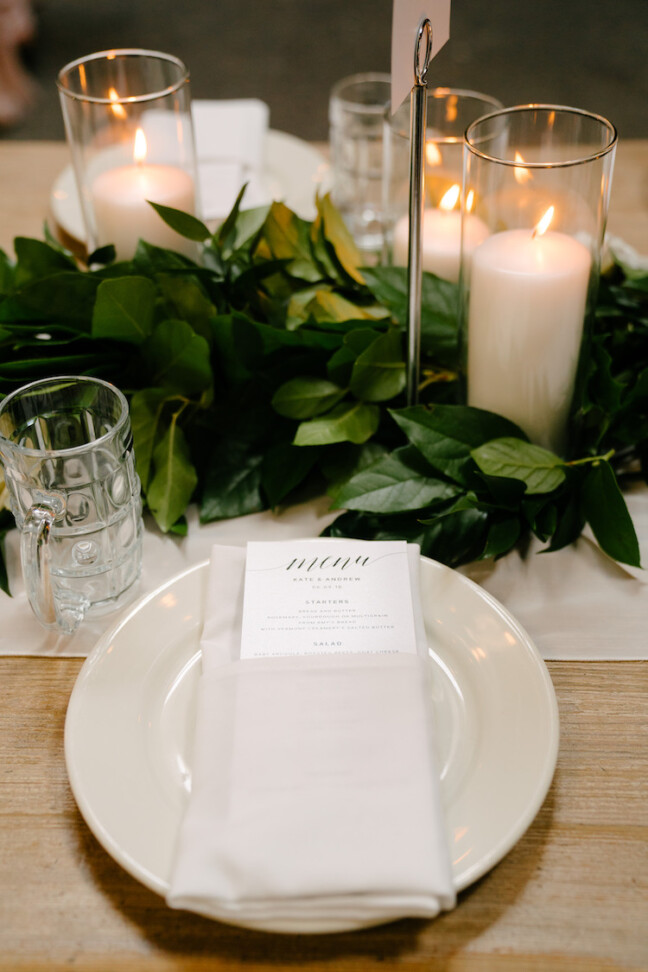 Modern Industrial Elegance: NYC Beer Hall Wedding